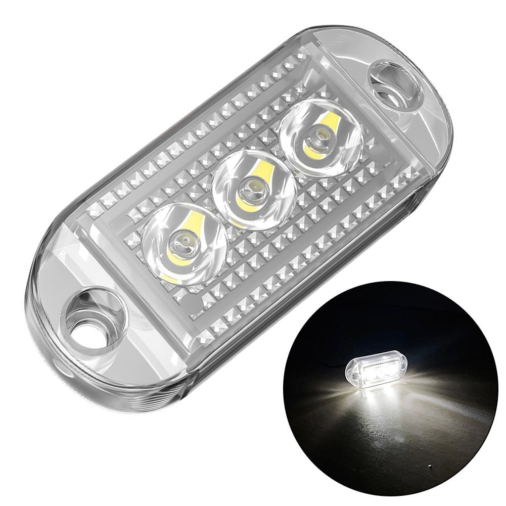 BLUESON LED Clearance Light Side Marker Truck Trailer Lorry Lamp Red ...