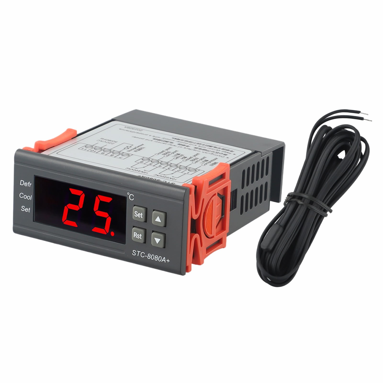 BLUESON Microcomputer Thermostat STC-8080A+ Cooling and Heating Temperature Controller - Walmart.com
