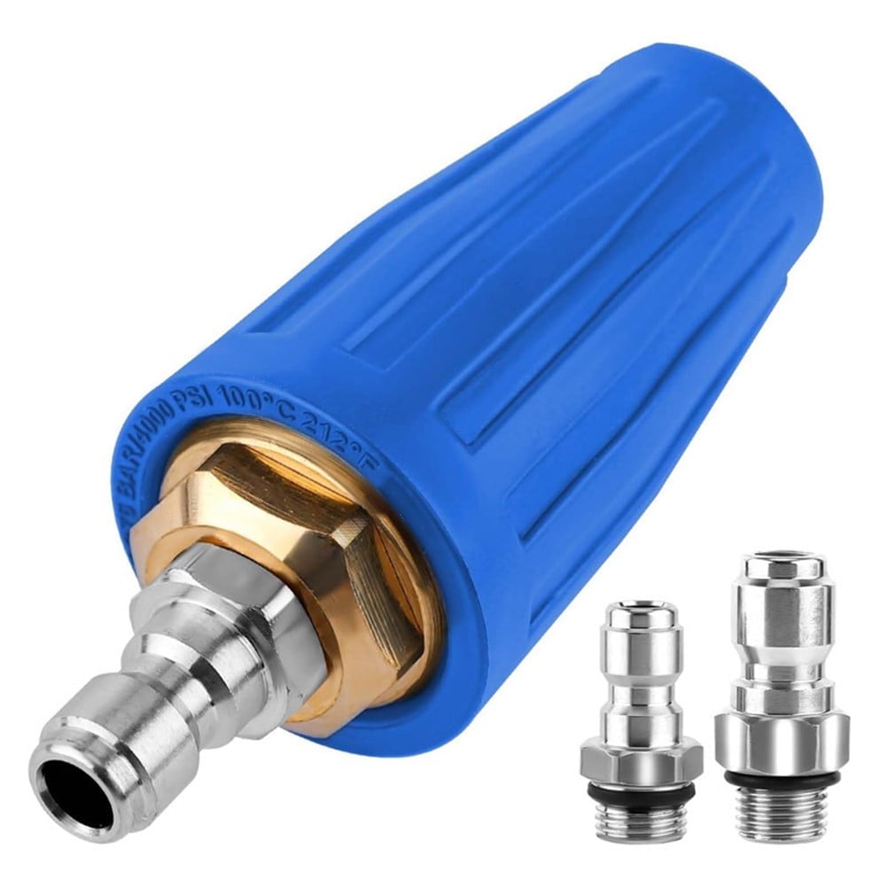 BLUESON Nozzle 4000Psi Max With 1/4In 3/8In Quick Connectors For Car ...