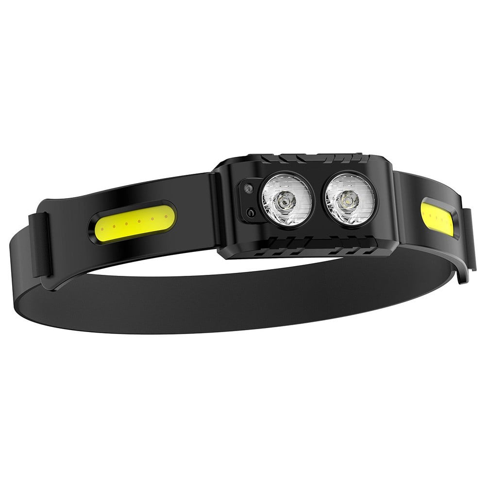 BLUESON Rechargeable LED Headlamp Waterproof Headlight with Motion ...