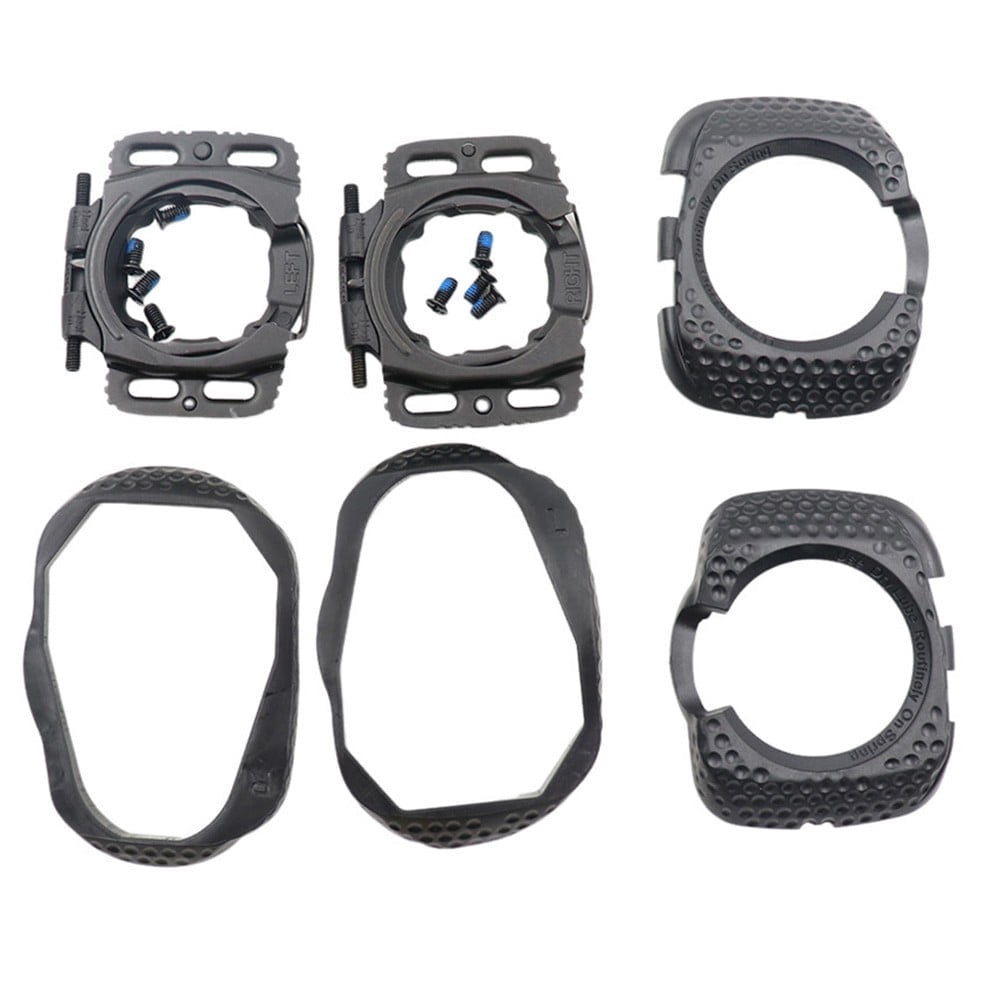 BLUESON Road Bike Pedal Cleats for Wahoo Bicycle Spare Parts Clips Kit ...