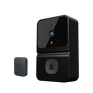 Liztek Portable Wireless Doorbell with Plug In Receiver and Remote ...