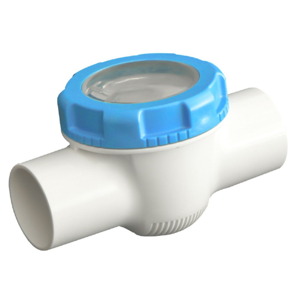 BLUESON Swimming Pool Visible Check Valve2" Check Valve Prevents Water ...