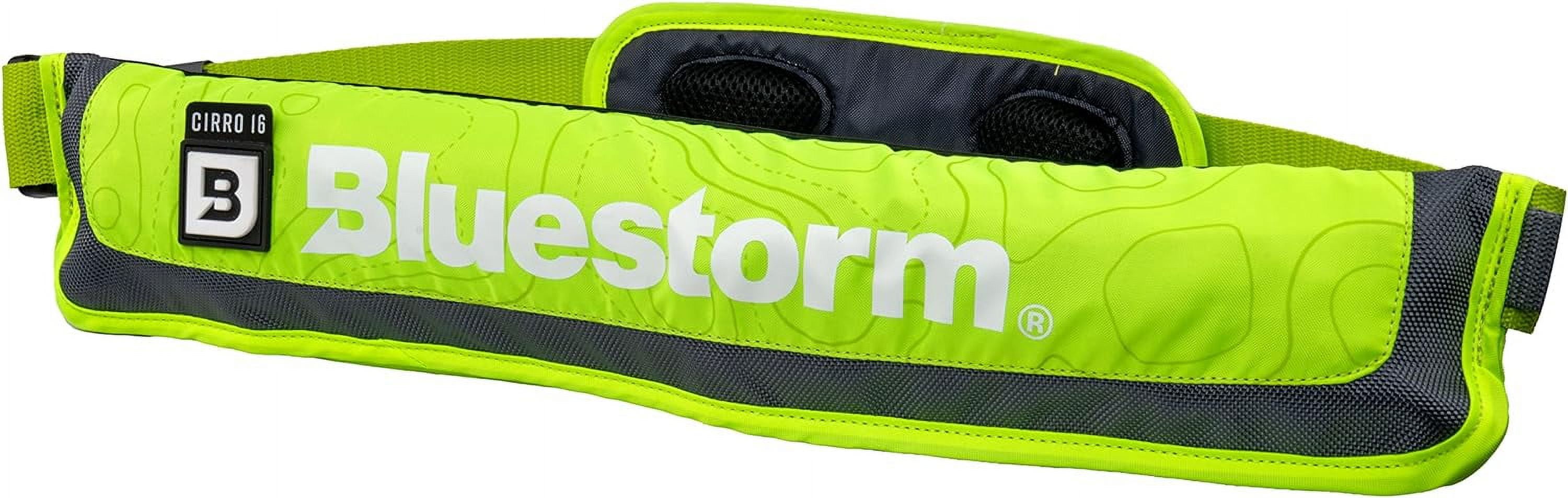 BLUESTORM Cirro 16 Manual Inflatable Belt Pack for Adults | US Coast Guard (USCG) Approved Life ...