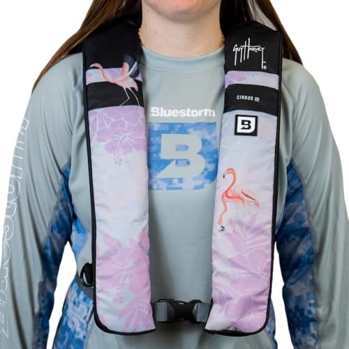 BLUESTORM Cirrus 26 Inflatable Life Jacket PFD for Adults | US Coast ...