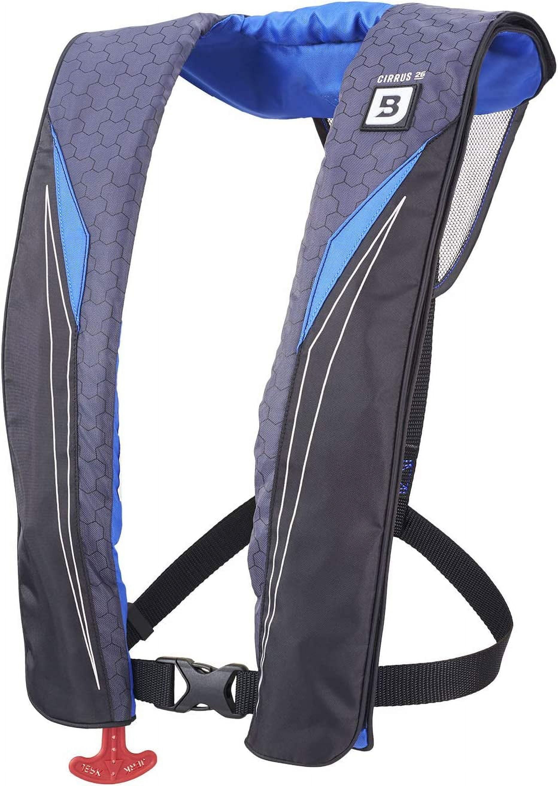 BLUESTORM Cirrus 26 Inflatable Life Jacket PFD for Adults | US Coast Guard (USCG) Approved ...
