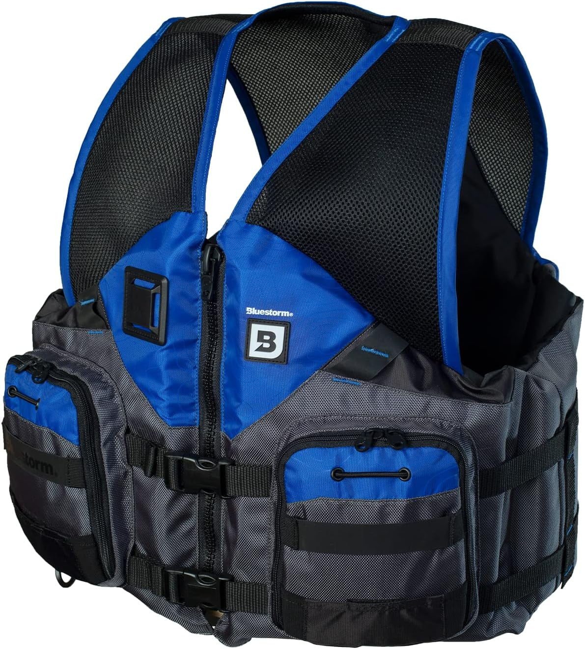 BLUESTORM Sportsman Life Jacket PFD - US Guard (USCG) Approved Type 3 ...