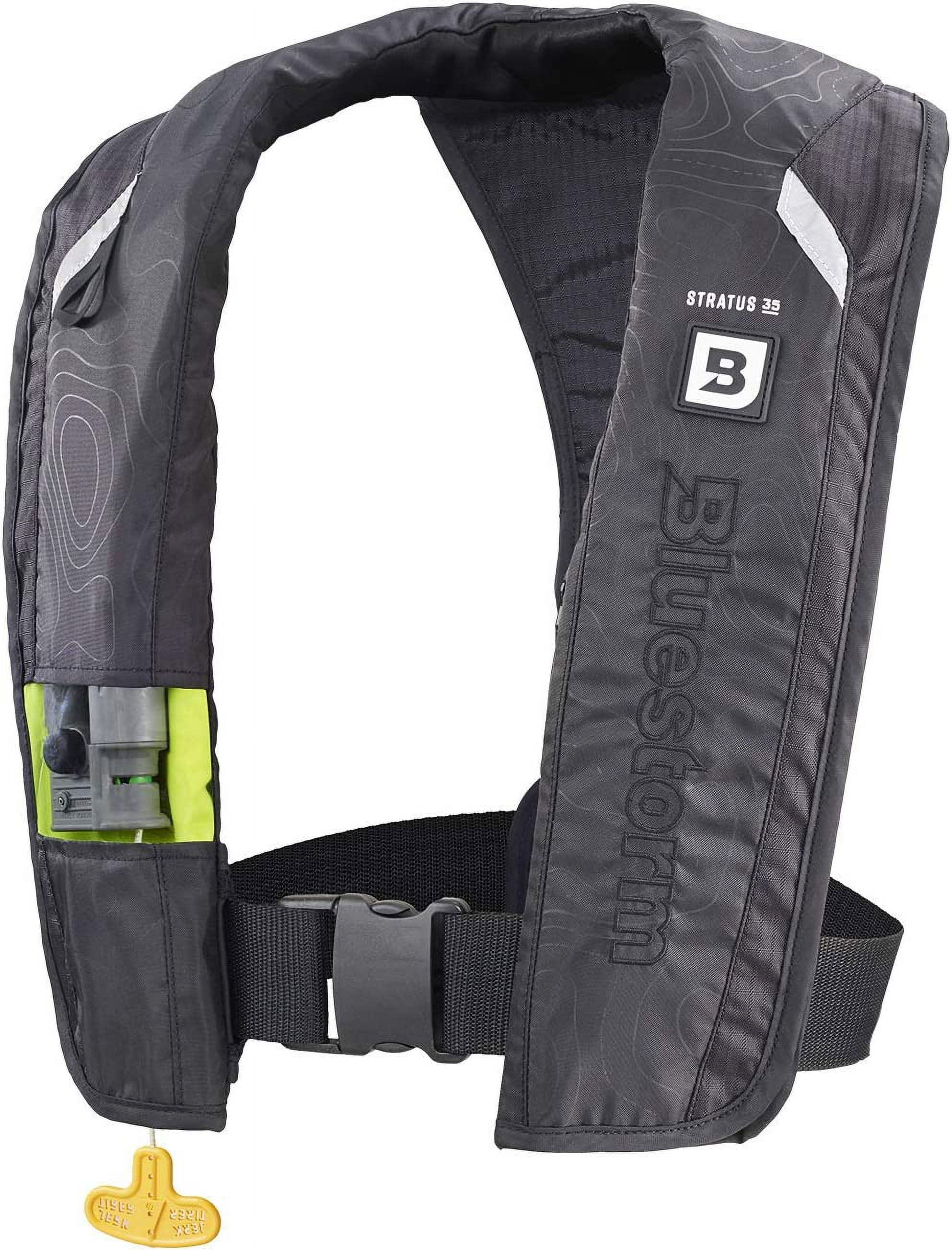 BLUESTORM Stratus 35 Inflatable Life Jacket PFD for Adults | US Guard ...