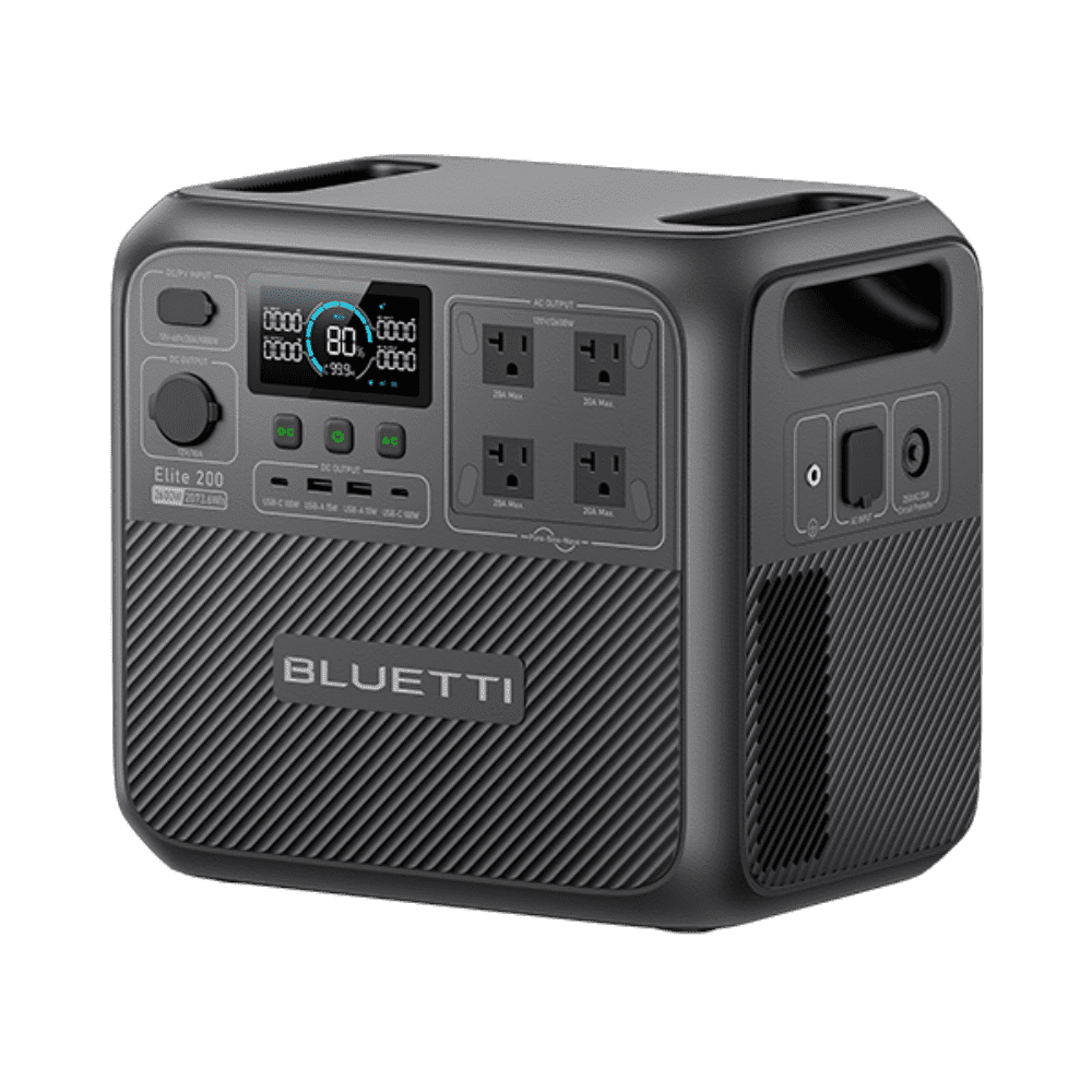 BLUETTI Elite 200 V2 Portable Power Station, 2073.6Wh LiFePO4 Battery ...