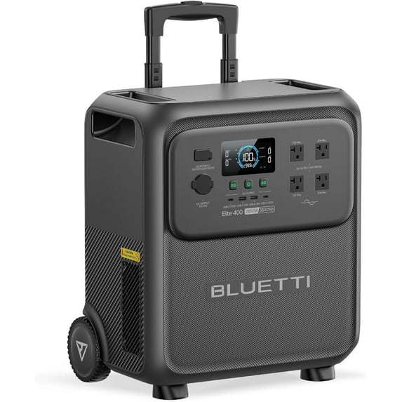 BLUETTI Elite 400 Portable Power Station, 3840Wh LiFePO4 Battery Backup ...