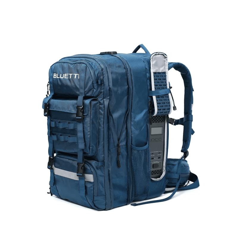BLUETTI Handsfree 1 Power Station Backpack,268.8Wh 300W LiFePO4 Solar ...