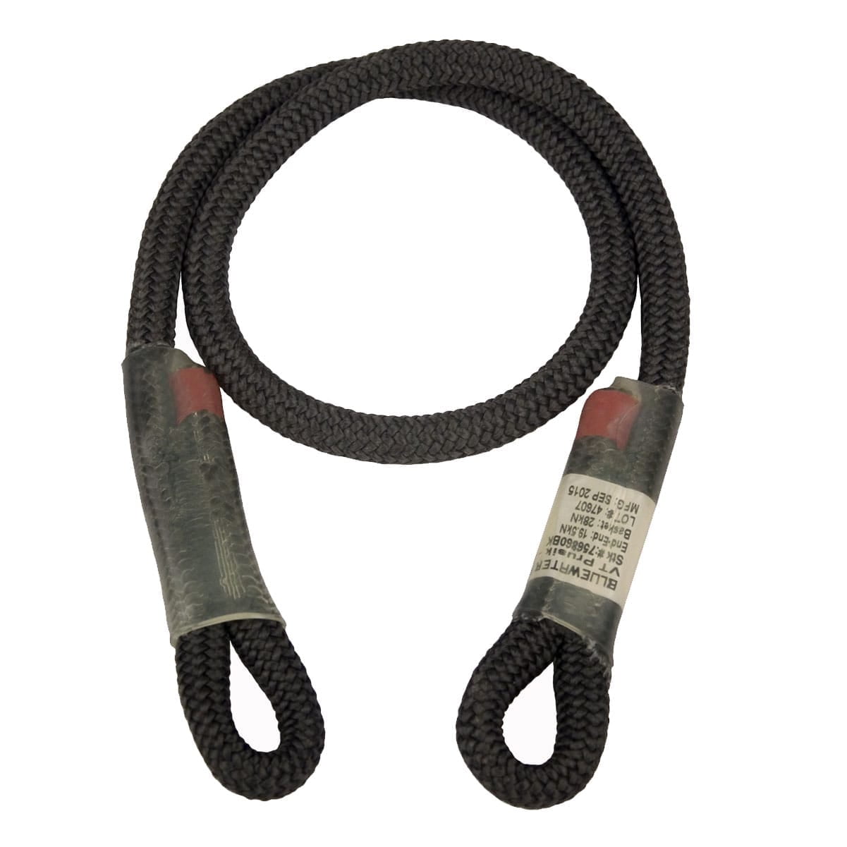 BLUEWATER ROPES 8mm Black VT Prusik (756860BK) - Walmart.com