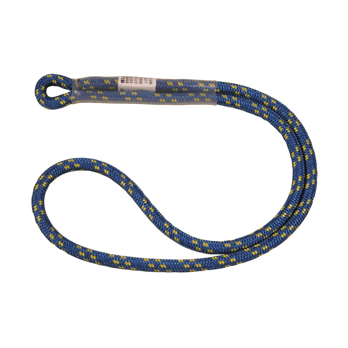 BLUEWATER ROPES 8mm X 24in Blue Sewn Prusik Loop (500824PSTBU ...