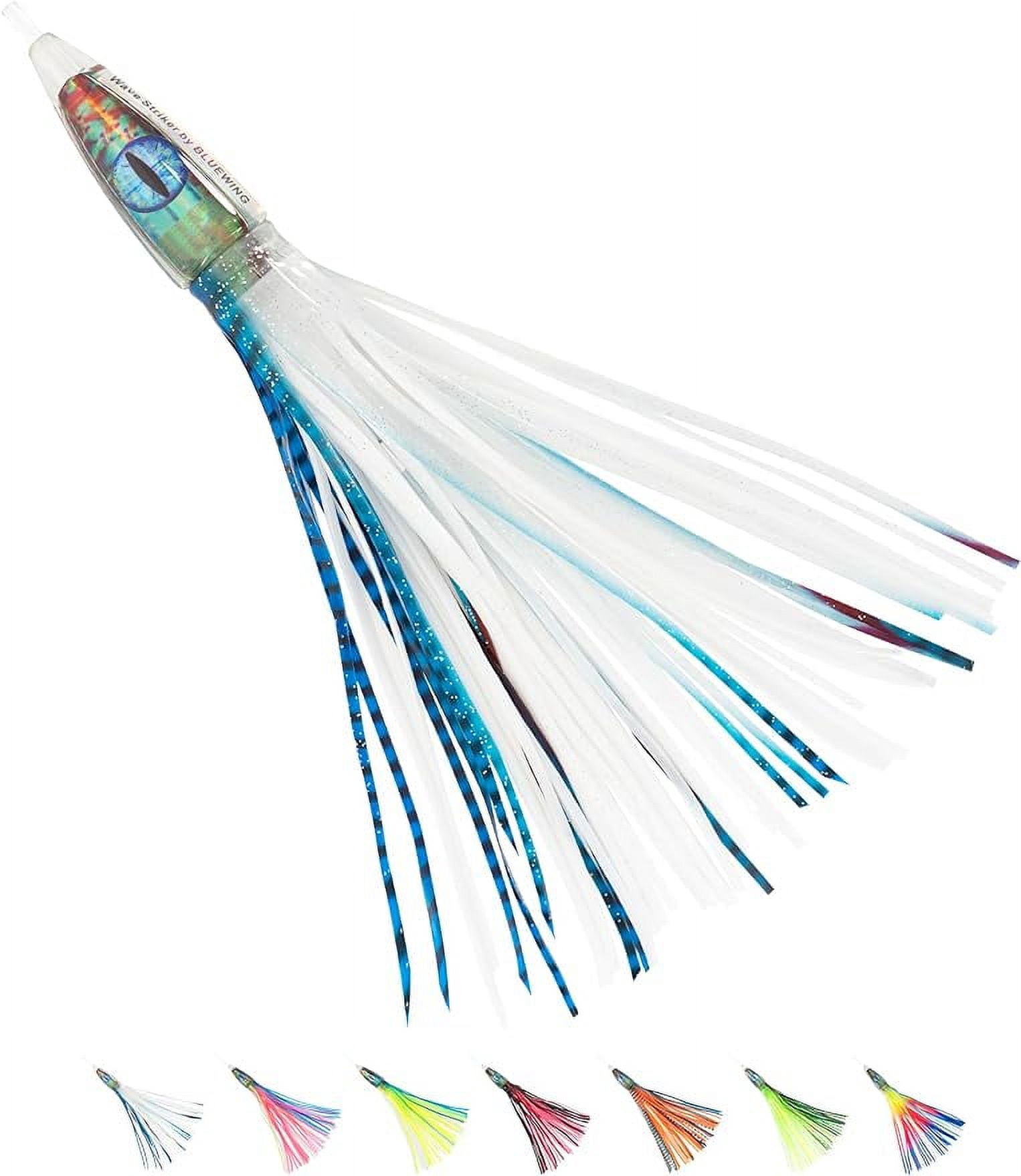 BLUEWING 12in Wave Striker Big Game Trolling Lure Saltwater Fishing ...