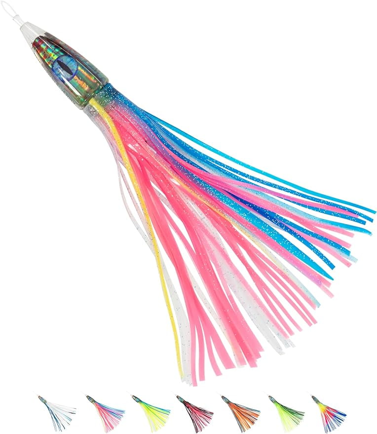 BLUEWING 12in Wave Striker Big Game Trolling Lure Saltwater Fishing ...