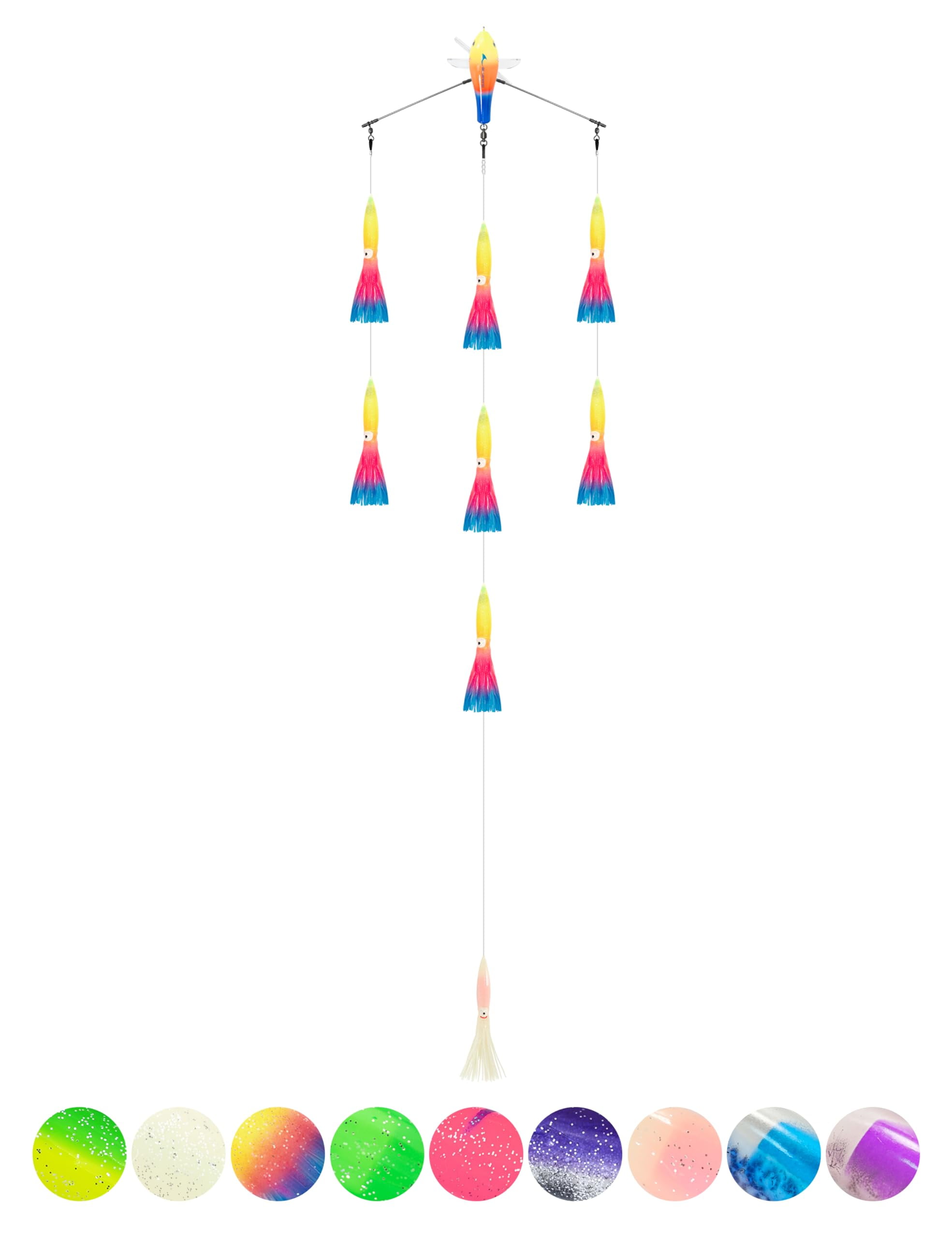 BLUEWING 18" Upgraded Fishing Spreader Bar Port Walker Offshore ...