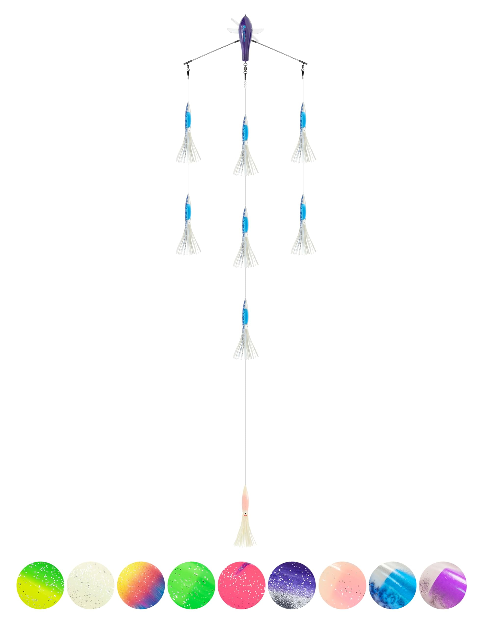 BLUEWING 18" Upgraded Fishing Spreader Bar Port Walker Offshore ...