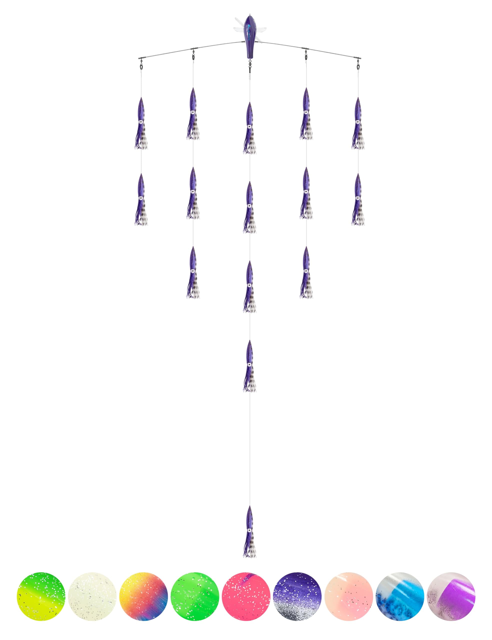 BLUEWING 36" Upgraded Fishing Spreader Bar Port Walker Offshore ...