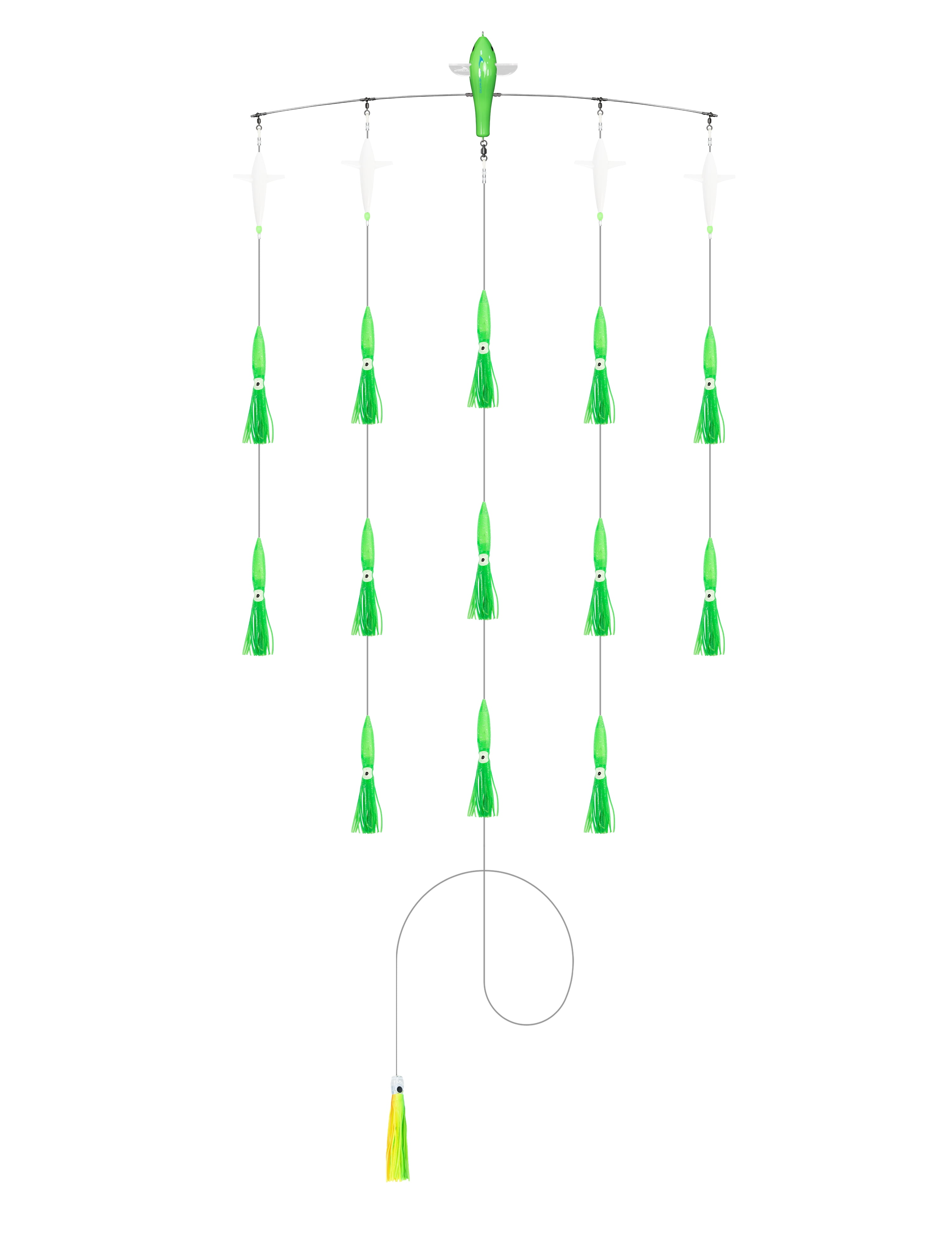 BLUEWING 36in Fishing Spreader Bar Canyon Offshore Spreader Bar with ...