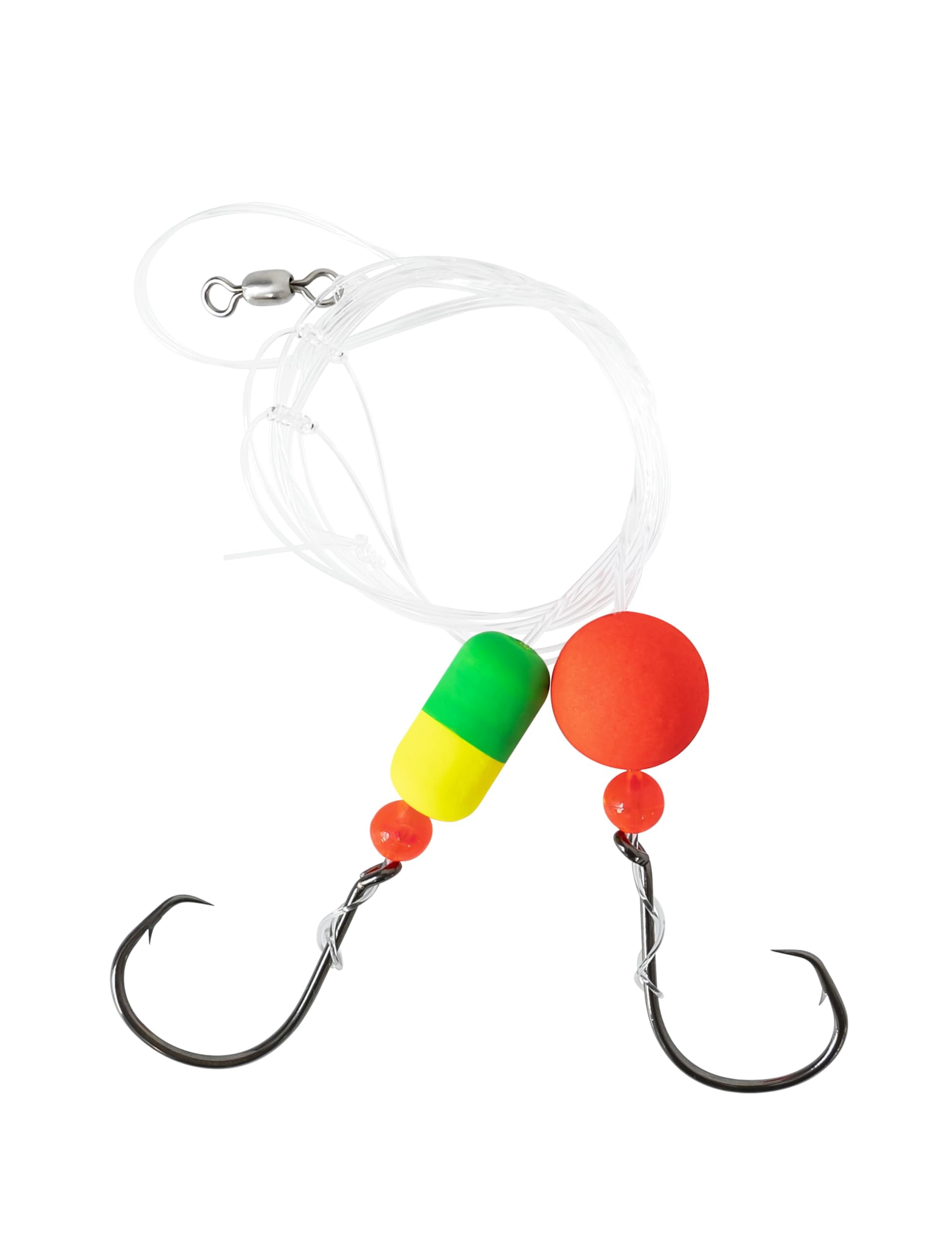 Blue Wing Pompano Fishing Rigs, 3Pcs Pre-Rigged, High Carbon Steel ...