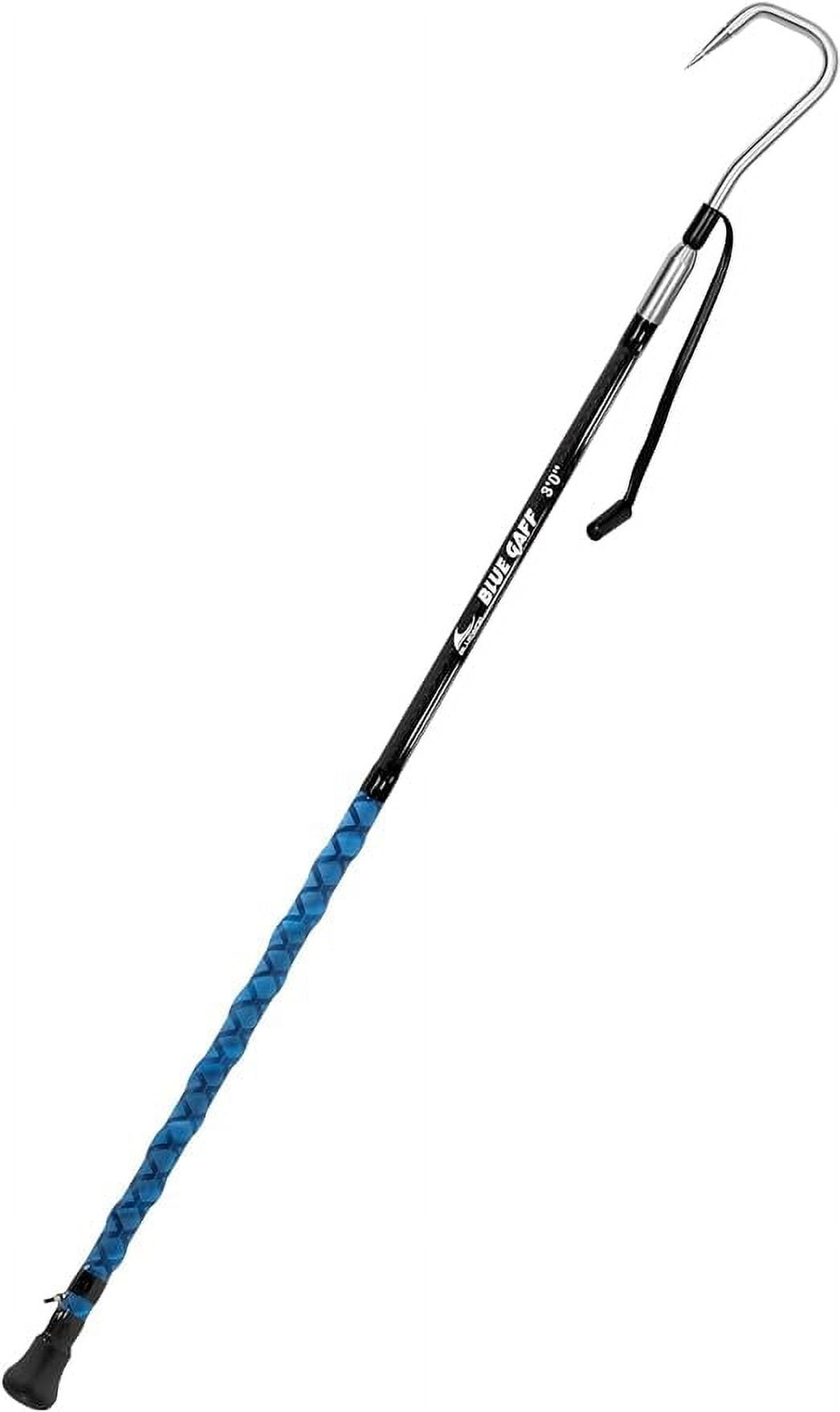 BLUEWING 3ft Fishing Fiberglass Gaff with Stainless Steel Hook Big Game ...