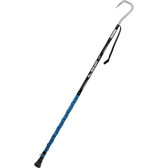 BLUEWING 3ft Fishing Fiberglass Gaff with Stainless Steel Hook Big Game ...