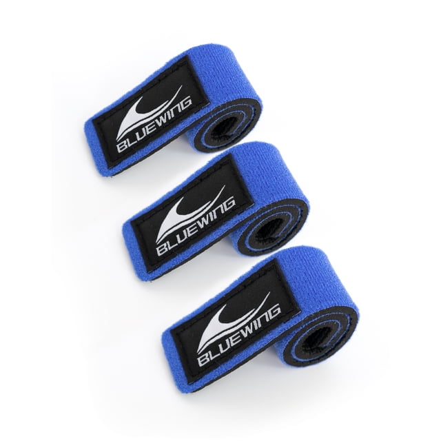 BLUEWING 3pcs Fishing Rod Wraps Stretchy Fishing Pole Straps Jig Wraps ...
