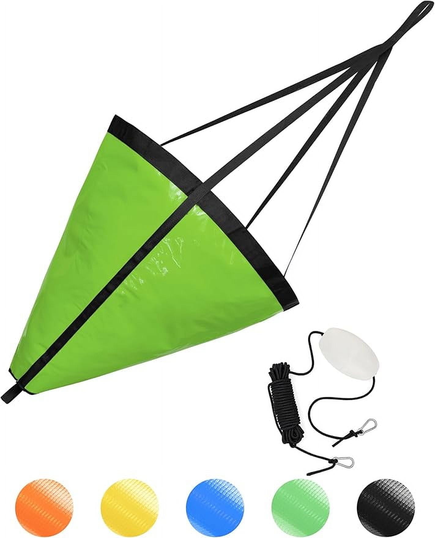 BLUEWING 42" Drift Sock Sea Anchors with Buoy Ball Float Leash 840D ...