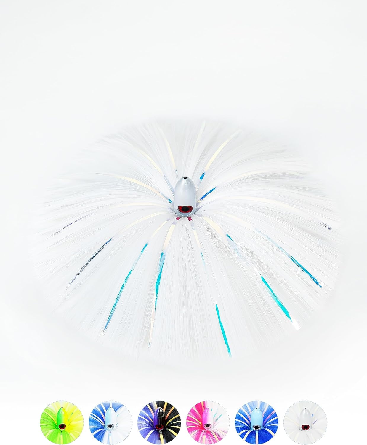 BLUEWING 6oz Sea Witch Lure with Lead Head Saltwater Fishing Lures Big ...