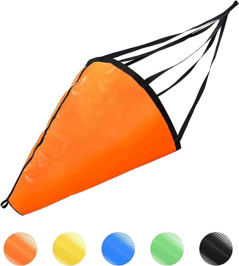 BLUEWING 72" Drift Sock Sea Anchor 72in Parachute Drift Anchor Drift ...