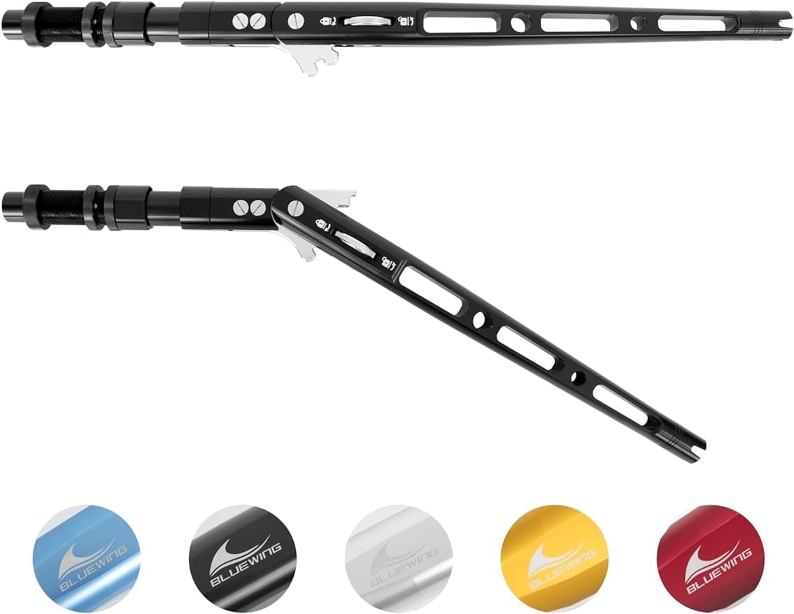 BLUEWING Adjustable Bent Rod Butt Heavy Duty Aluminum Alloy Rod Butt ...