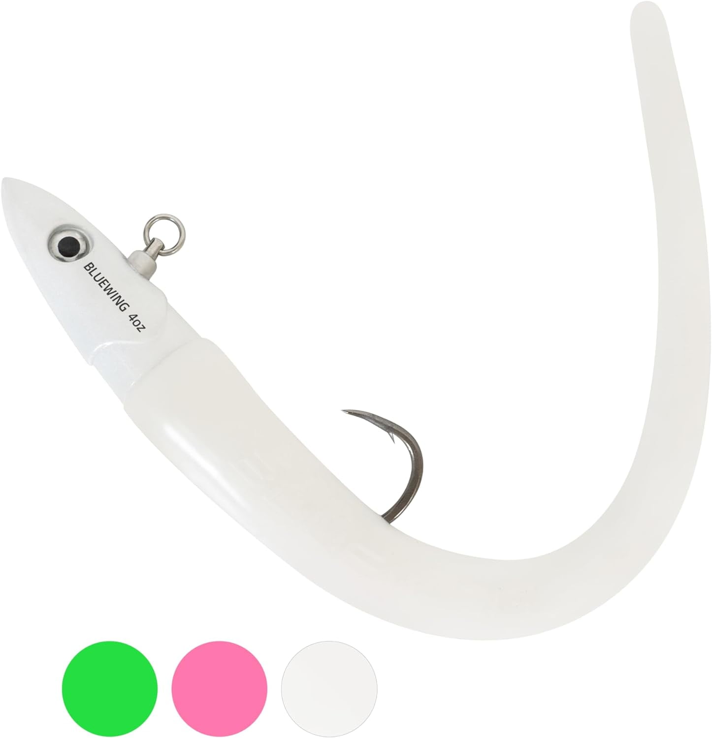 BLUEWING Big Game Swimming Jig with Jig Head, High Carbon Steel Swing ...