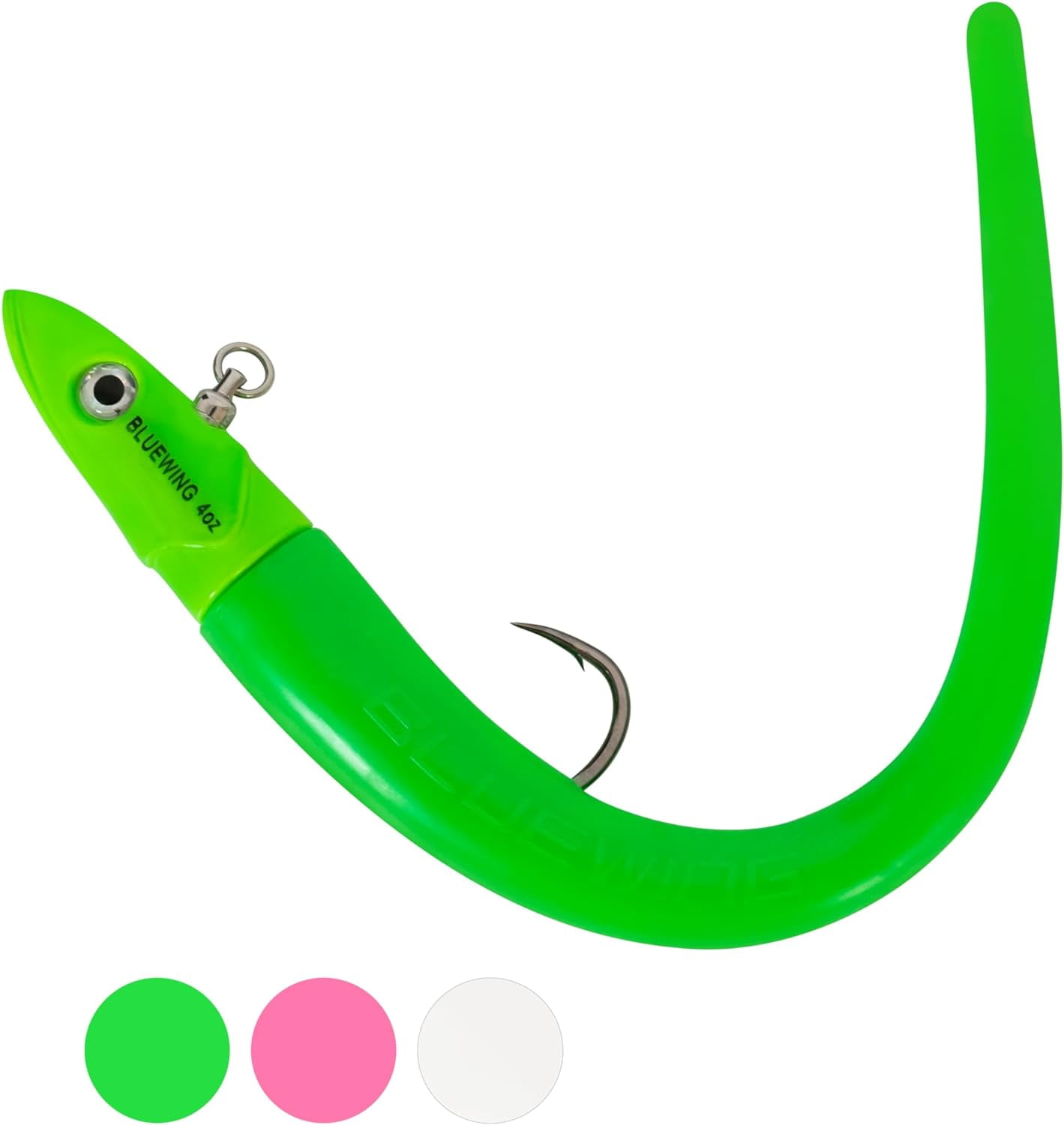 BLUEWING Big Game Swimming Jig with Jig Head, High Carbon Steel Swing ...