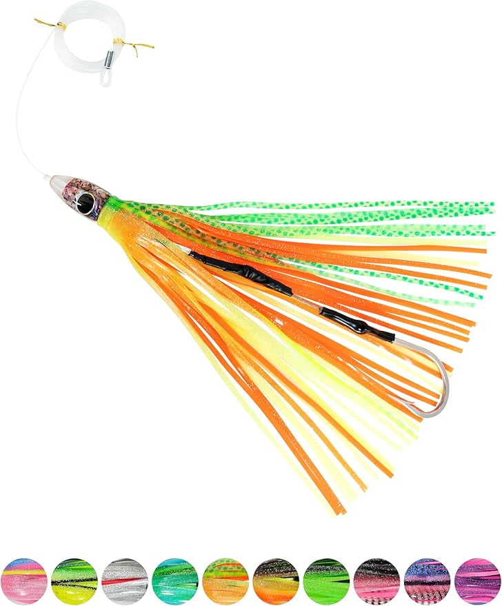 BLUEWING Big Game Trolling Lure 14in Trolling Pro Fishing Lures ...