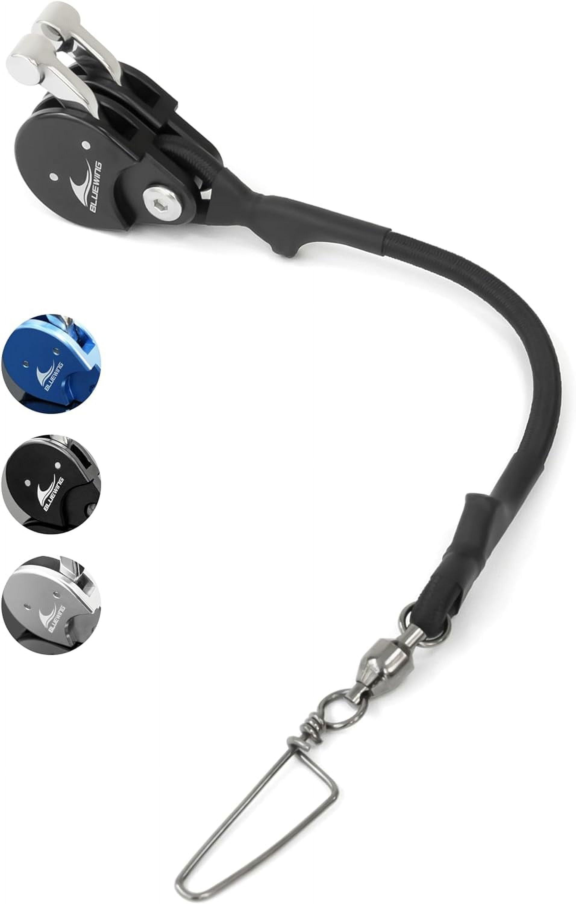 BLUEWING Blue Water Outrigger Halyard Line Lock Pulley Aluminium Alloy ...