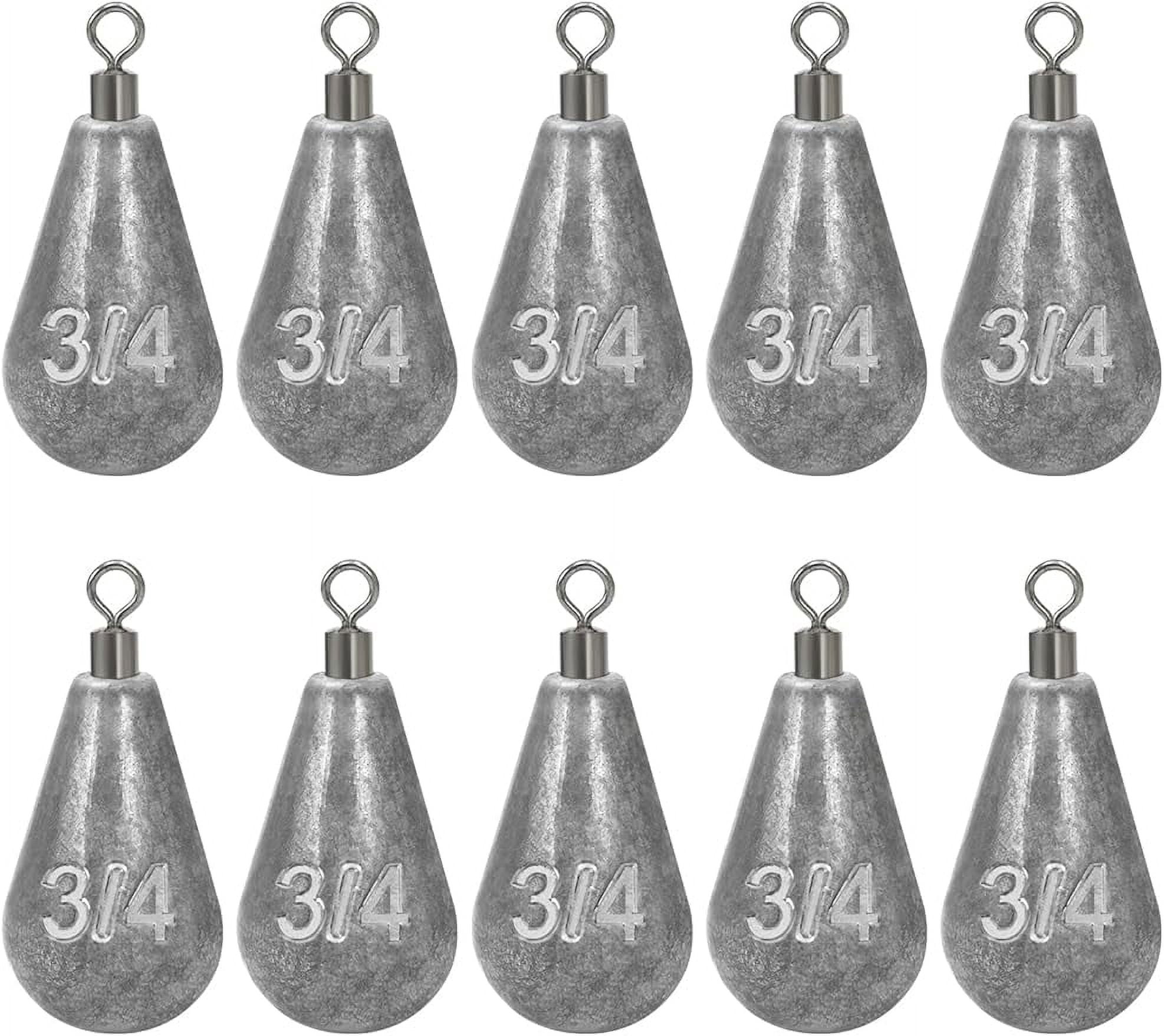 BLUEWING Casting Swivel Bell Sinkers Fishing Weights Sinkers Dipsey ...