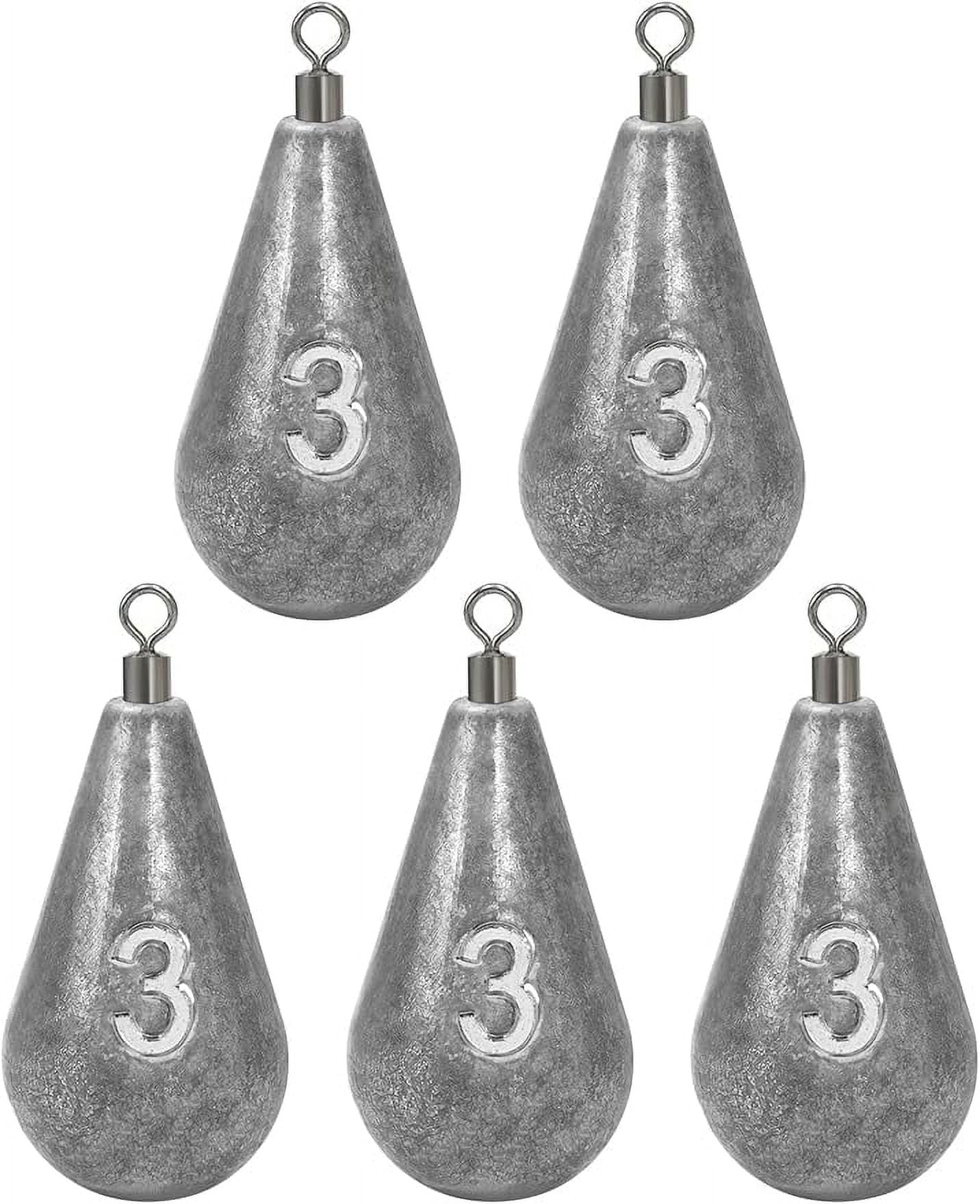 BLUEWING Casting Swivel Bell Sinkers Fishing Weights Sinkers Dipsey ...