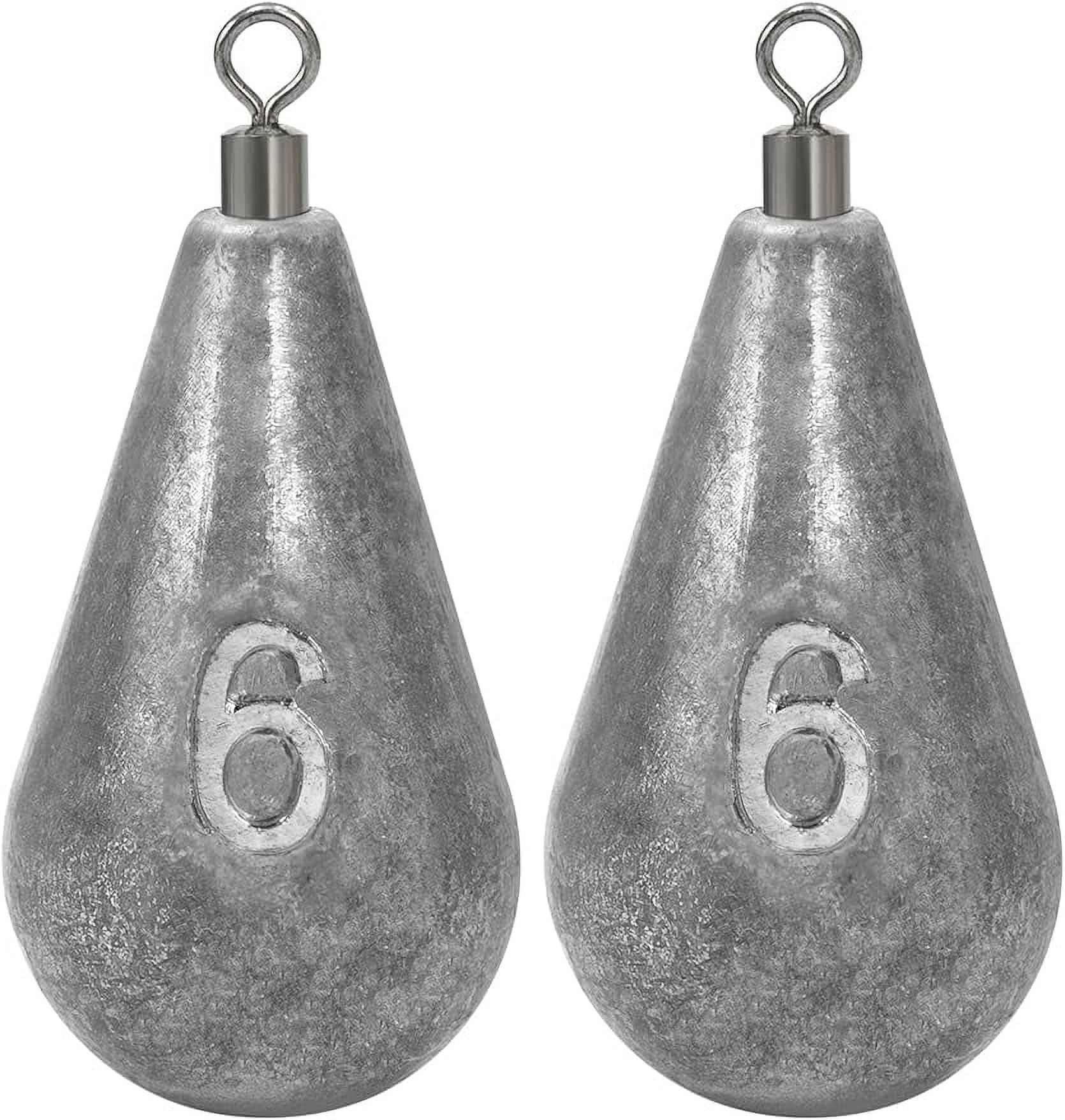 BLUEWING Casting Swivel Bell Sinkers Fishing Weights Sinkers Dipsey ...