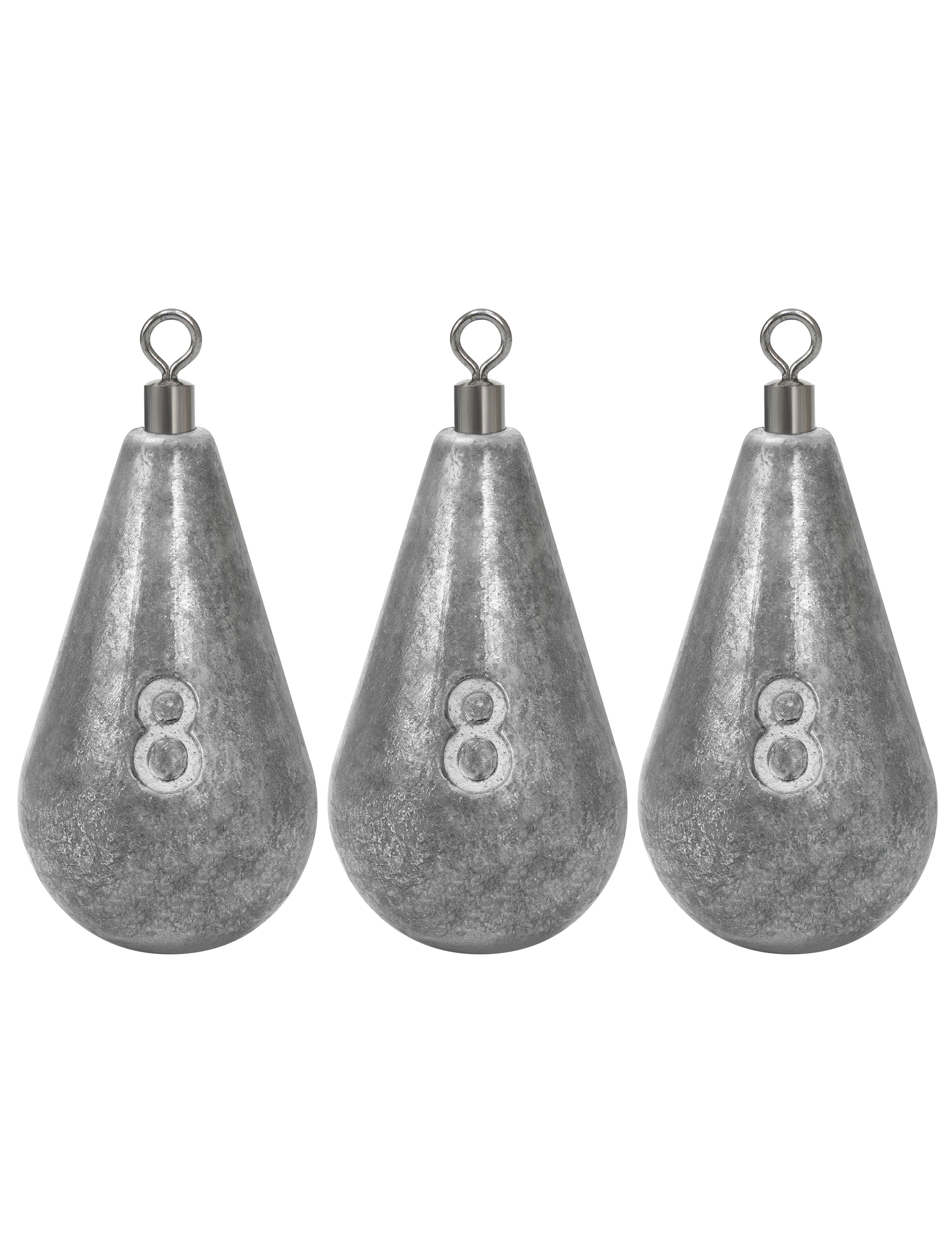 BLUEWING Casting Swivel Bell Sinkers Fishing Weights Sinkers Dipsey Sinker with Brass Swivel 8oz ...