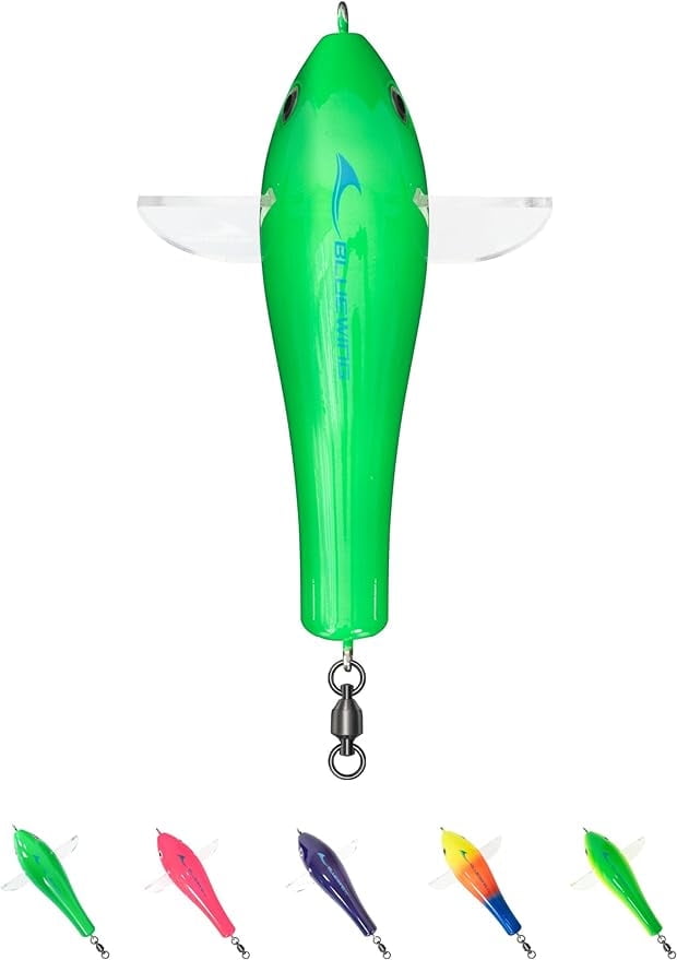 BLUEWING Deluxe Trolling Bird 1pc Trolling Lures 7.28in Mahi Trolling ...