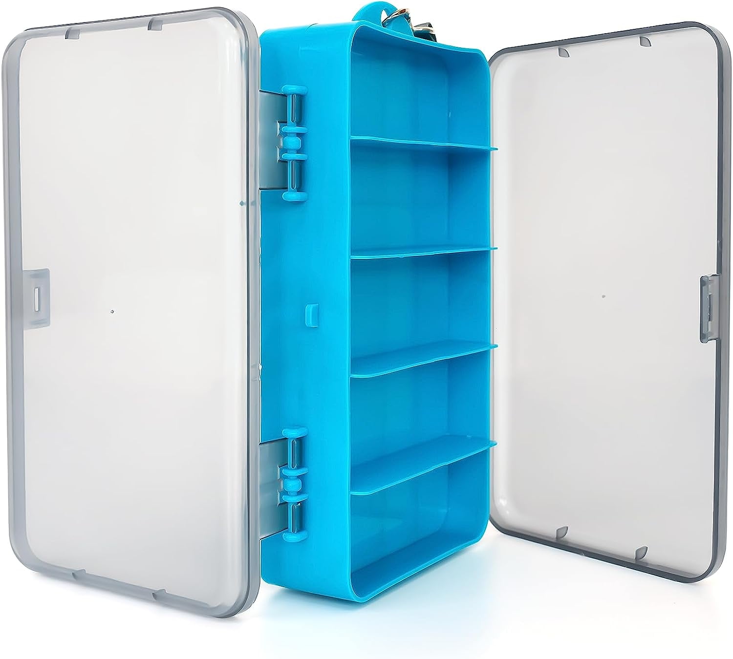 BLUEWING Double Tackle Storage Tray Dual Layered Fishing Accessory ...