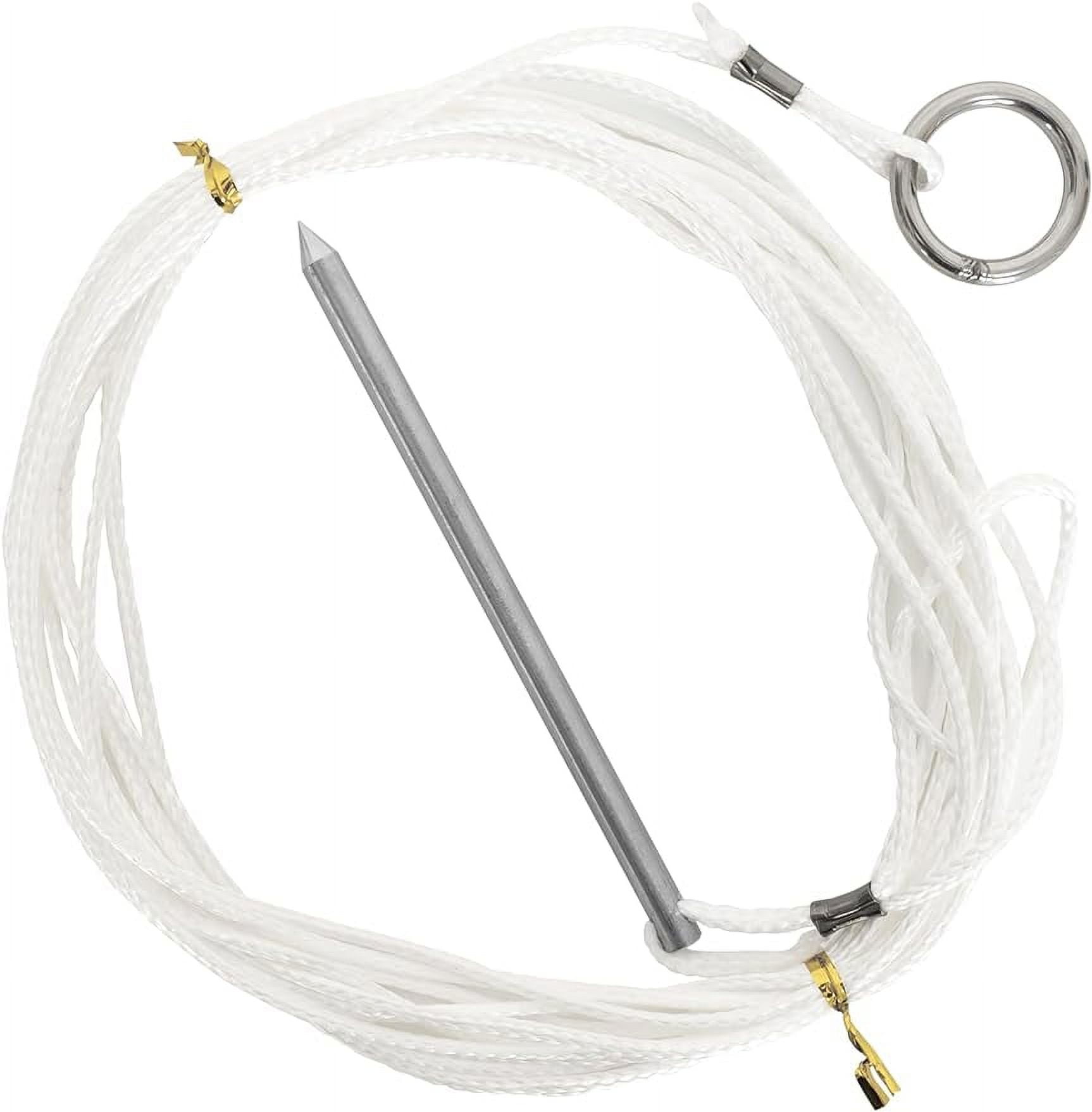 BLUEWING Fish Stringer 1pc Heavy Duty Stainless Steel Fish Spike ...