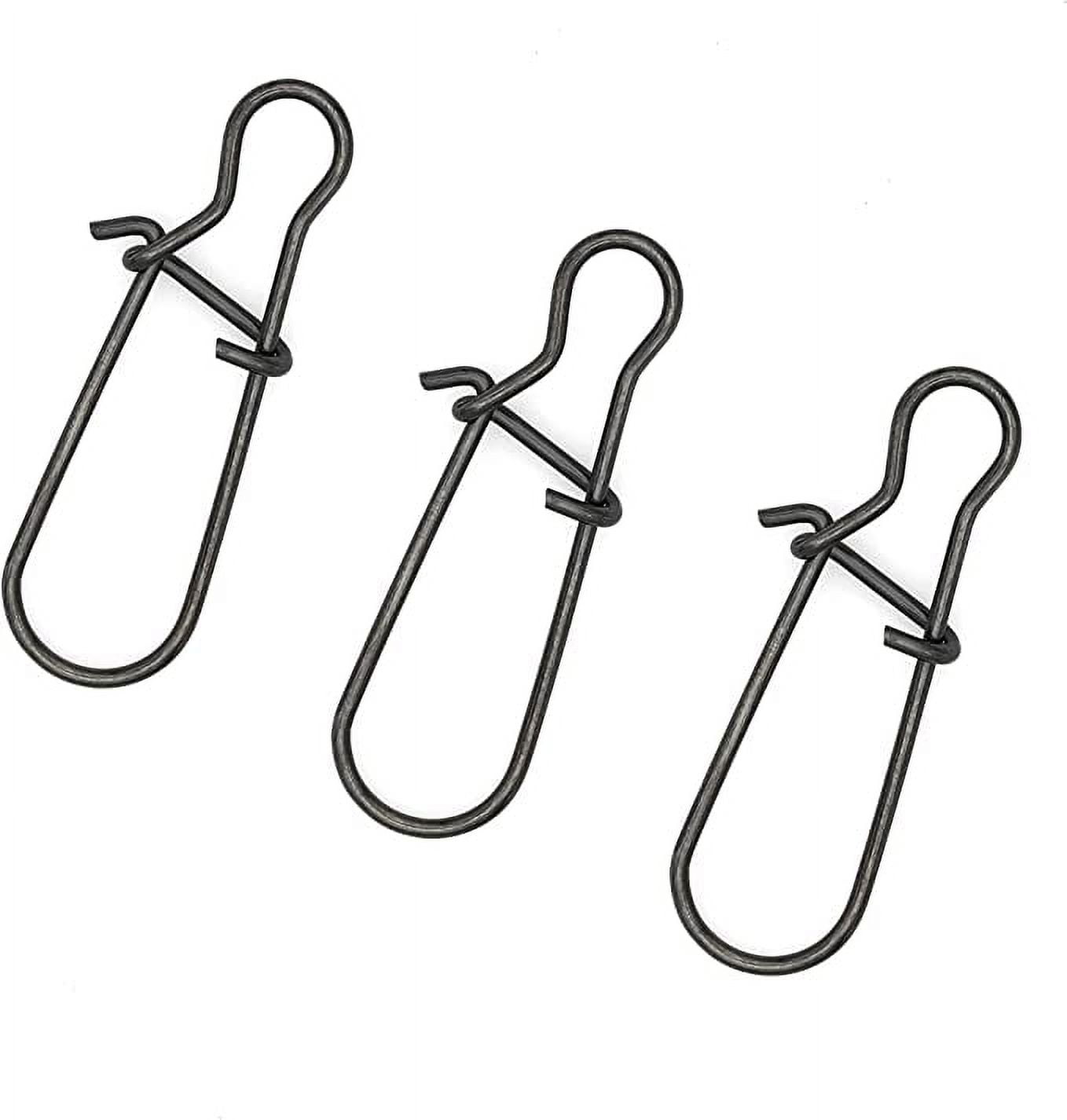 BLUEWING Fishing Duo Lock Snaps Swivel for Saltwater Freshwater Fast ...