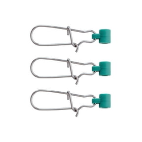 Colaxi 100x Fly Fishing Snap No Knot Snaps Fishing Hook Snap Connector ...