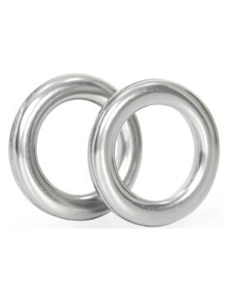 BLUEWING Fishing Solid Rings 20pcs Premium Stainless Steel Ring Fishing Lure Connector Fishing ...