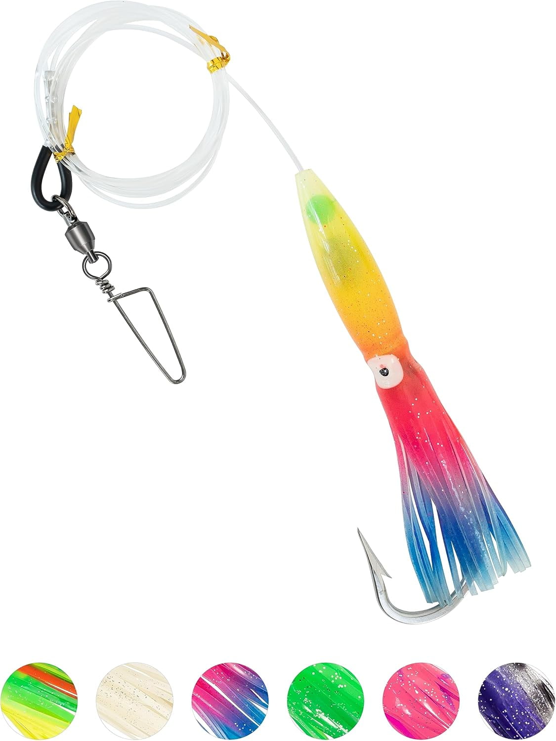 BLUEWING Fishing Spreader Bar Main Line Replacement with 6in Bulb ...