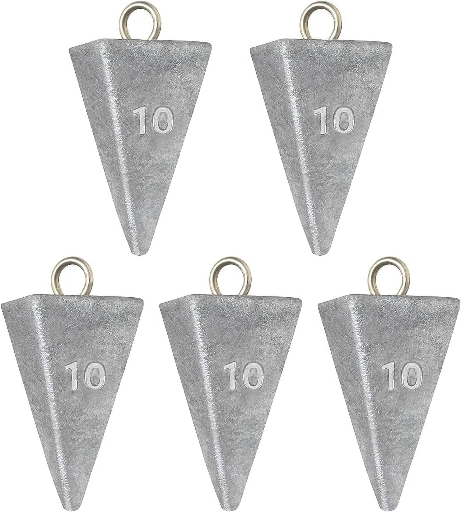 Blue Wing Fishing Weights Pyramid Sinkers, Lead Material, 10oz ...