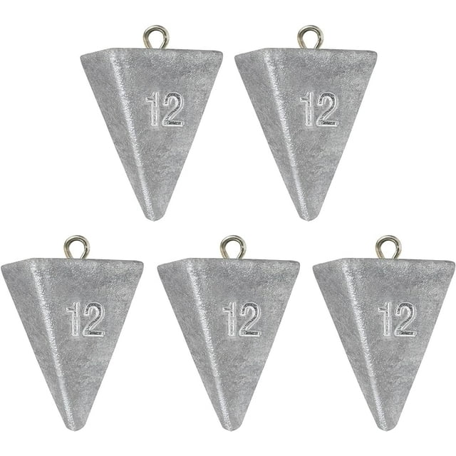 BLUEWING Fishing Weights Sinker Weights Pyramid Lead Saltwater ...