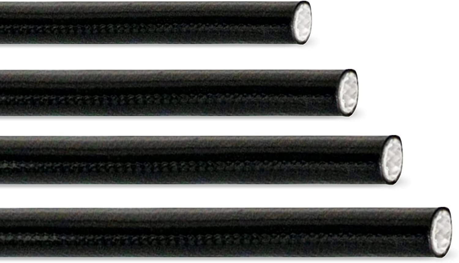 BLUEWING Silicone Fiberglass Sleeve 20pcs Fishing Line Chafing Guard ...