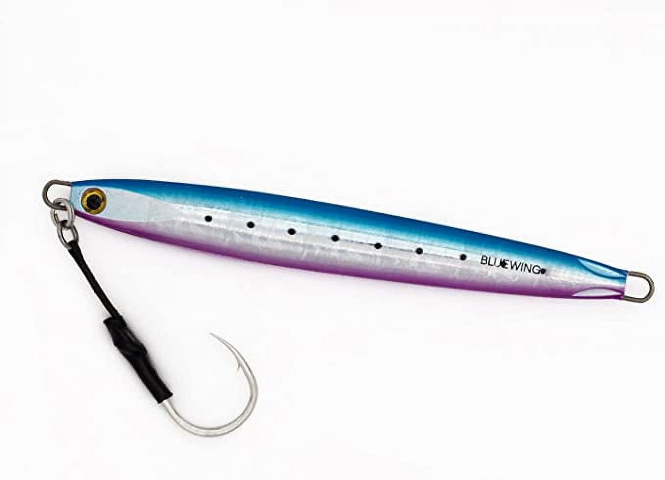 BLUEWING Speed Vertical Jigging Lure, Offshore Vertical Jig Deep Sea Jigging Lures, Saltwater ...